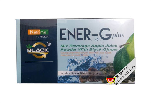 Black G - Ener-G Plus Booster by Mardi - KUNYIT HITAM BLACK G