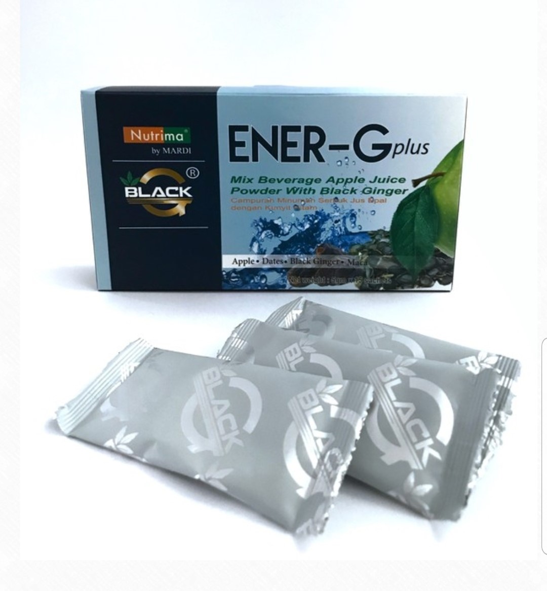 Black G - Ener-G Plus Booster by Mardi - KUNYIT HITAM BLACK G